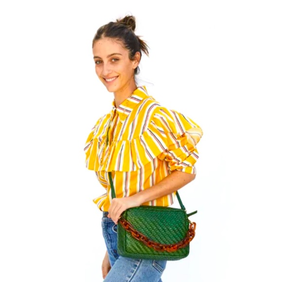 Clare V | Bags | Clare V Evergreen Woven Crossbody | Poshmark